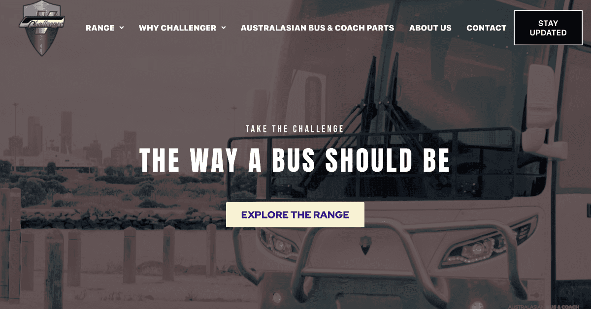 Home - Challenger Bus and Coach